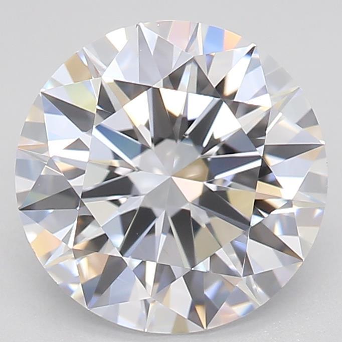1.28 Carat Round Shaped Ideal Cut D-VS1 IGI Certified Lab Grown Diamond ...